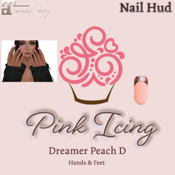 Second Life Marketplace - [Pink Icing] Hud Dreamer Peach D